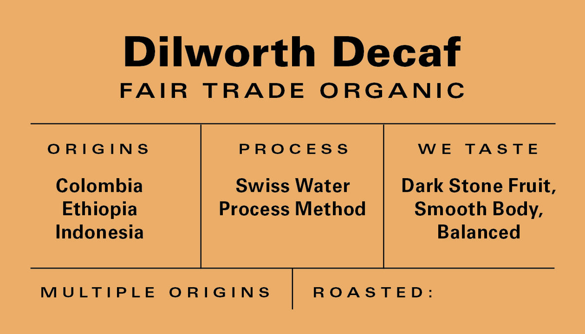 Dilworth Decaf Subscription – Blossom Coffee Roasters